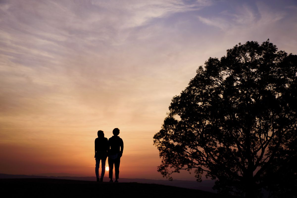 Sunset b/w Two | GANREF