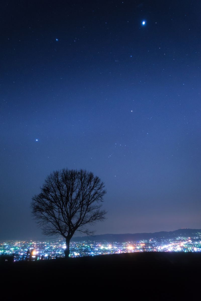 Jupiter & Winter Triangle | GANREF