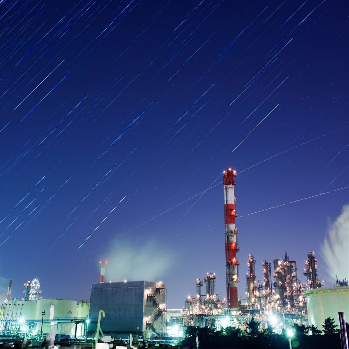 Factory at Night＃01 | GANREF