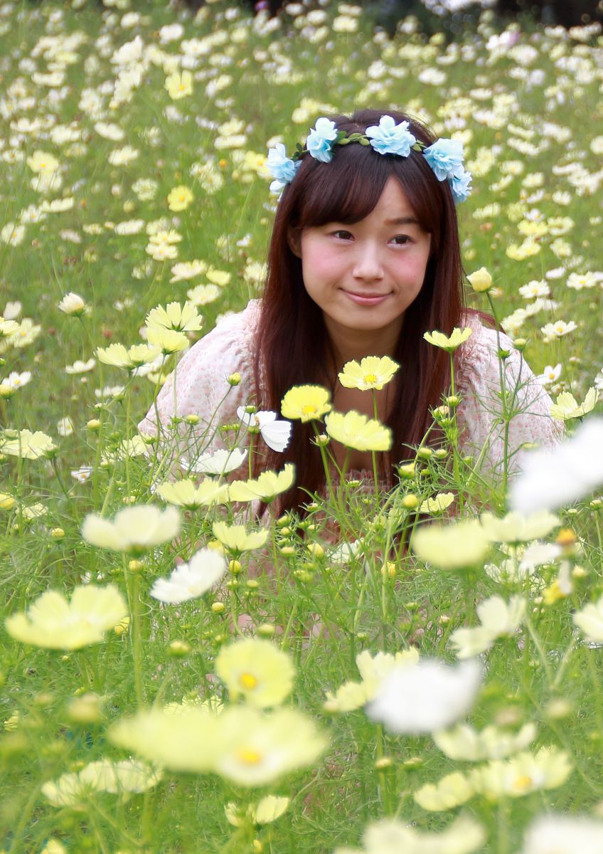 「in the loop of softly colored flowers」 | GANREF