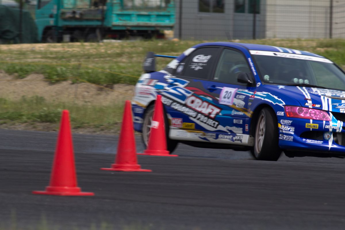 Pylon slalom | GANREF