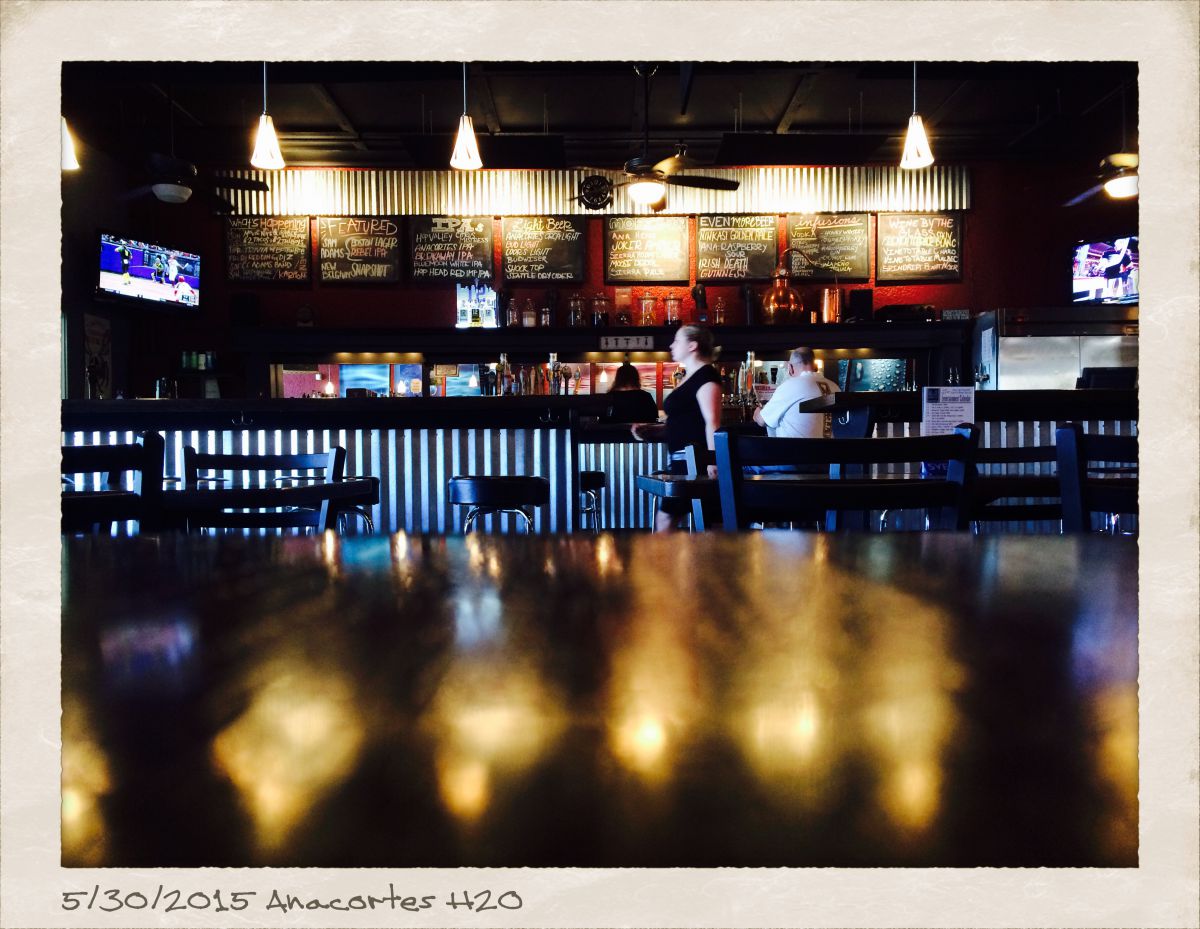 In a sports bar, | GANREF