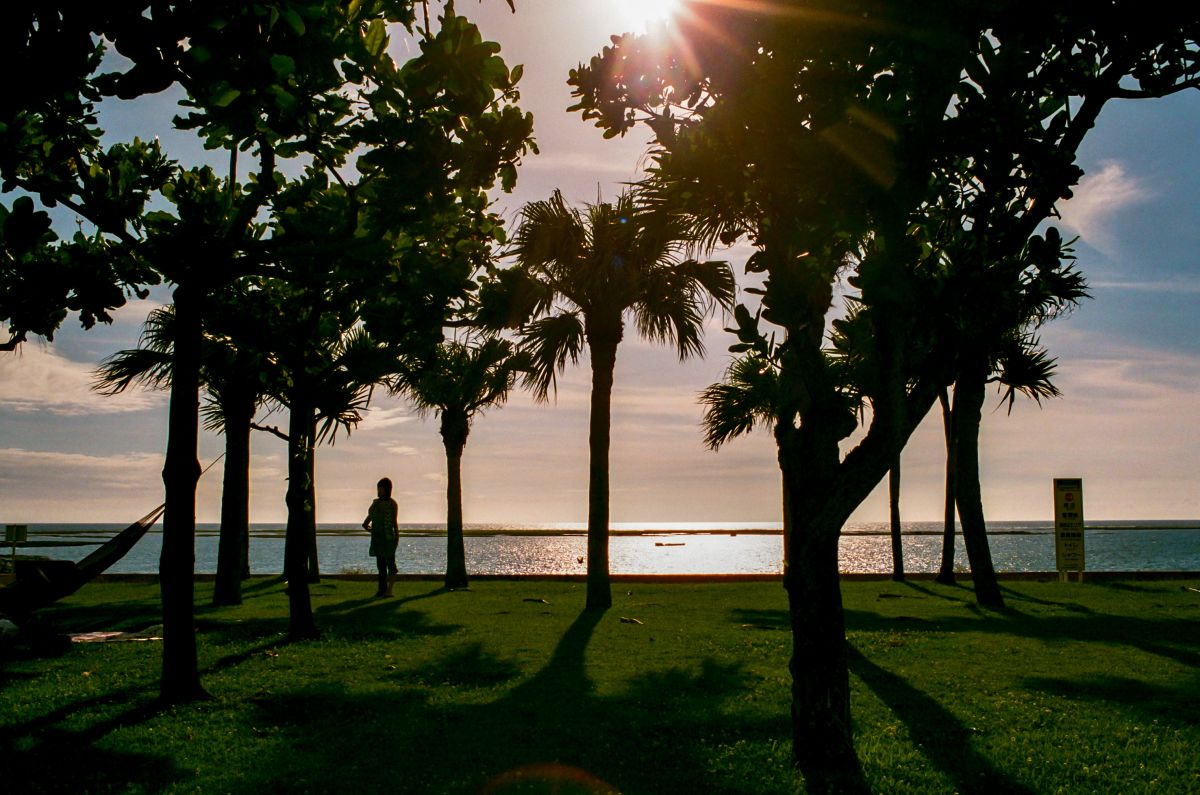 sunset beach | GANREF