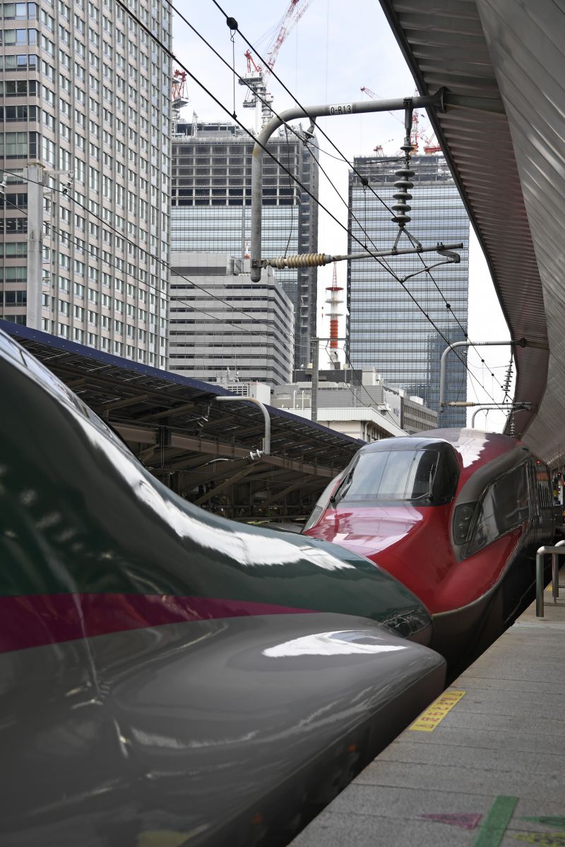 E5系新幹線とE6系新幹線の連結！！ | GANREF