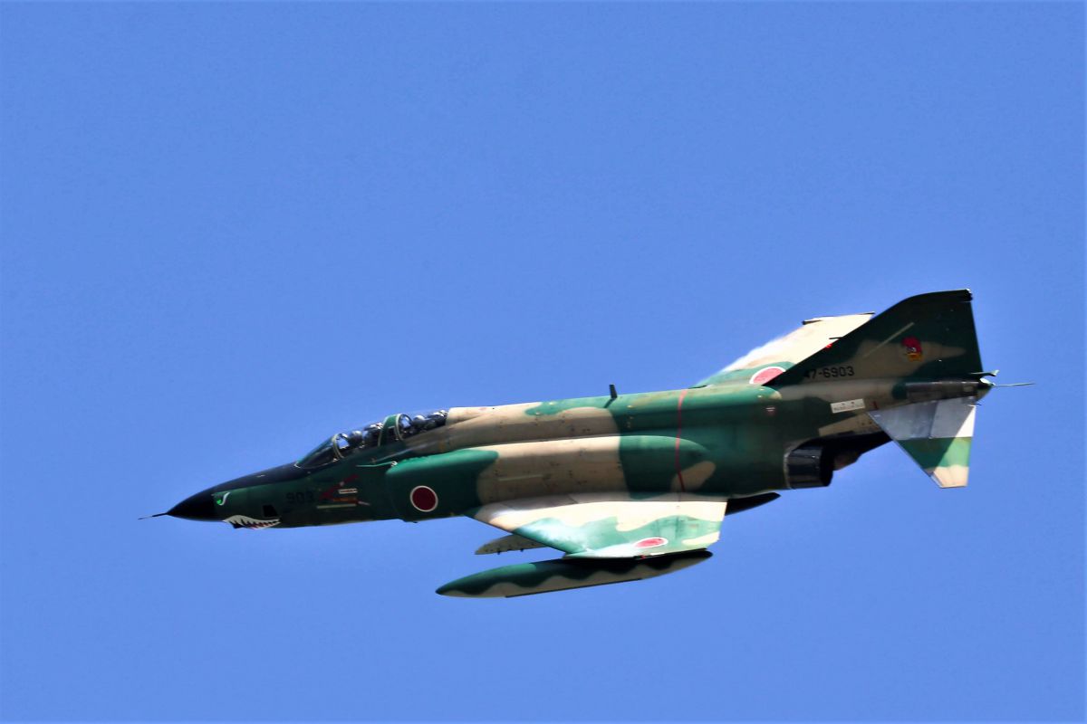 静浜基地 航空祭 2019 RF-4E 通常迷彩 | GANREF