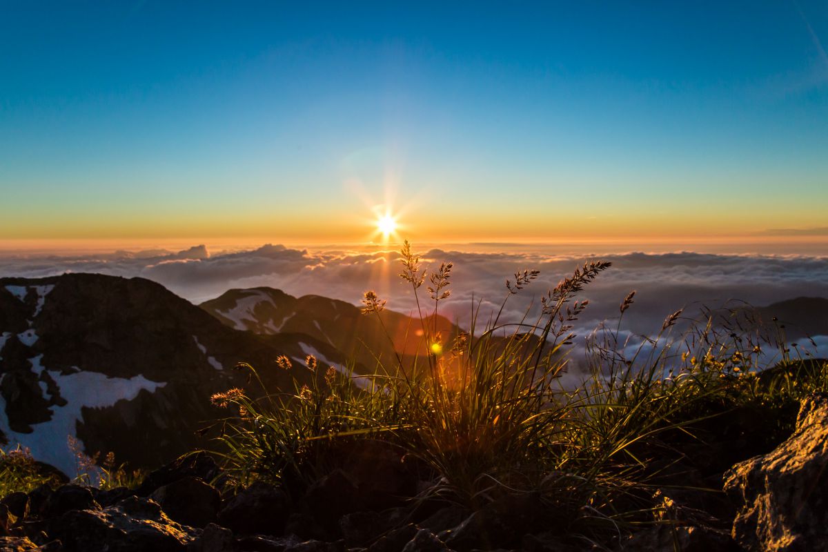 雲海と夕暮れ | GANREF