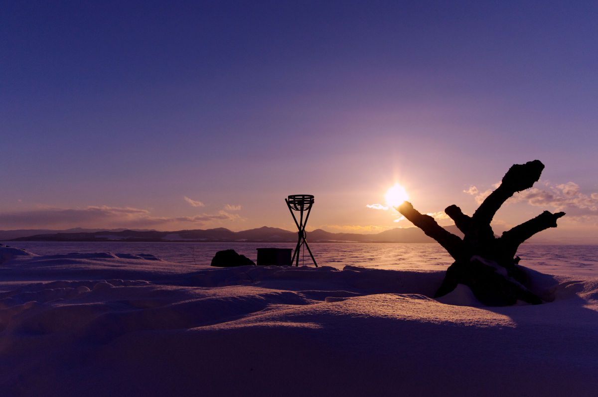 Frozen sunset | GANREF