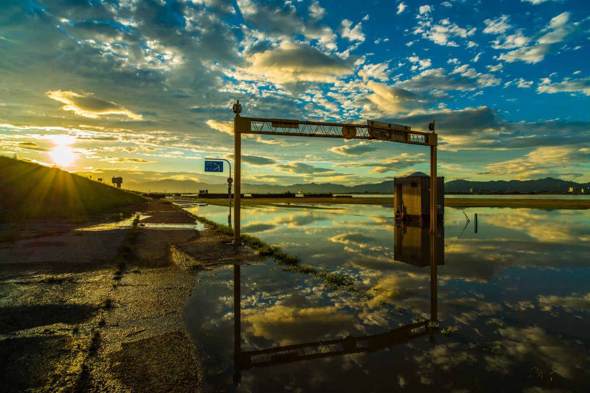 after the heavy rain | GANREF