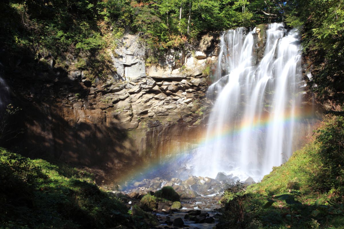 Rainbow fall | GANREF