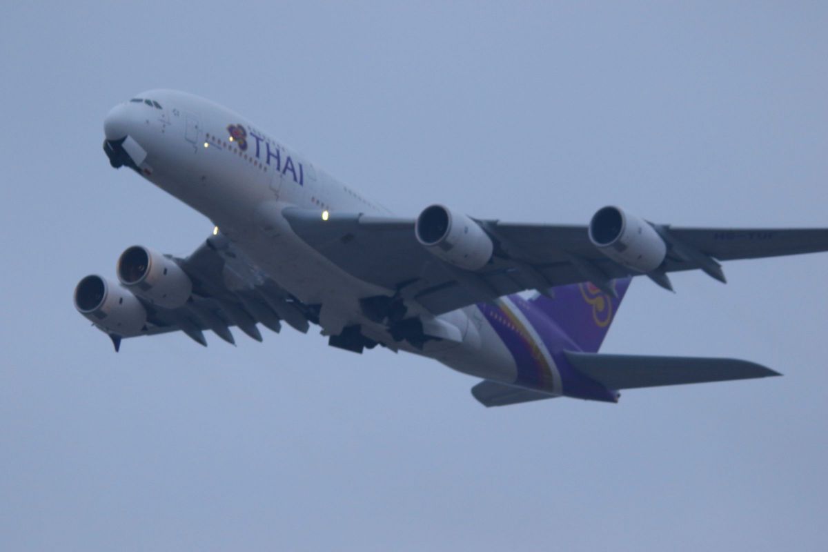 タイ国際航空 Airbus A380-841 HS-TUF① | GANREF