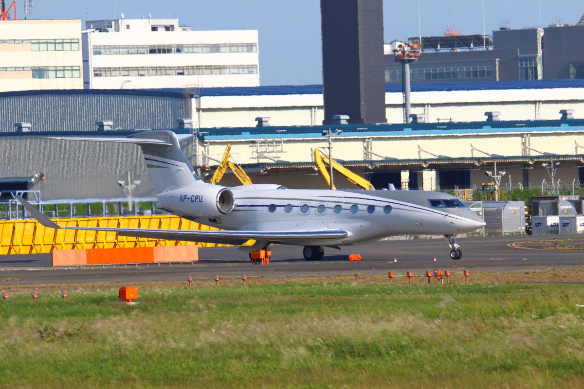 ビジネスジェット Gulfstream G-V(SP) VP-CLA.JPG | GANREF