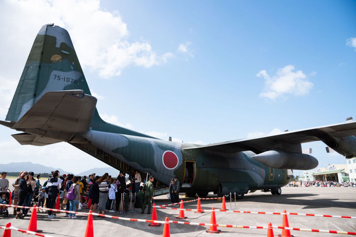 C-130H 輸送機キャビン展示 | GANREF
