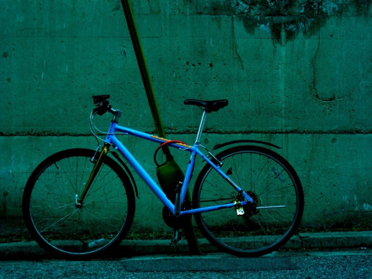 light blue bicycle (teal) | GANREF