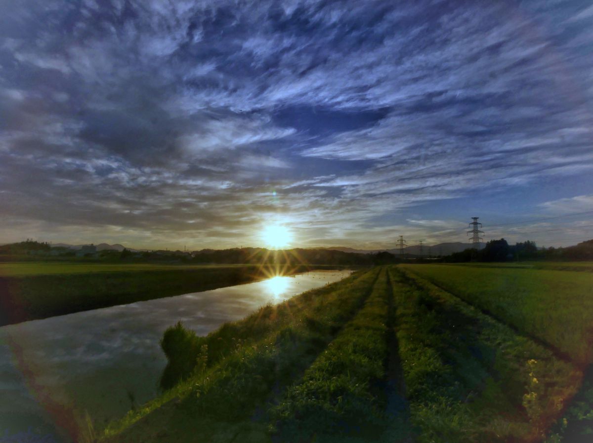 Dawn of the river | GANREF