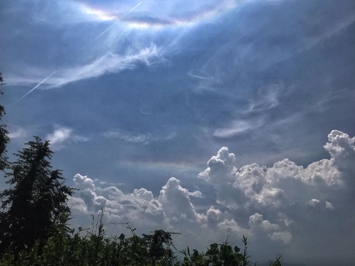 iridescent clouds | GANREF