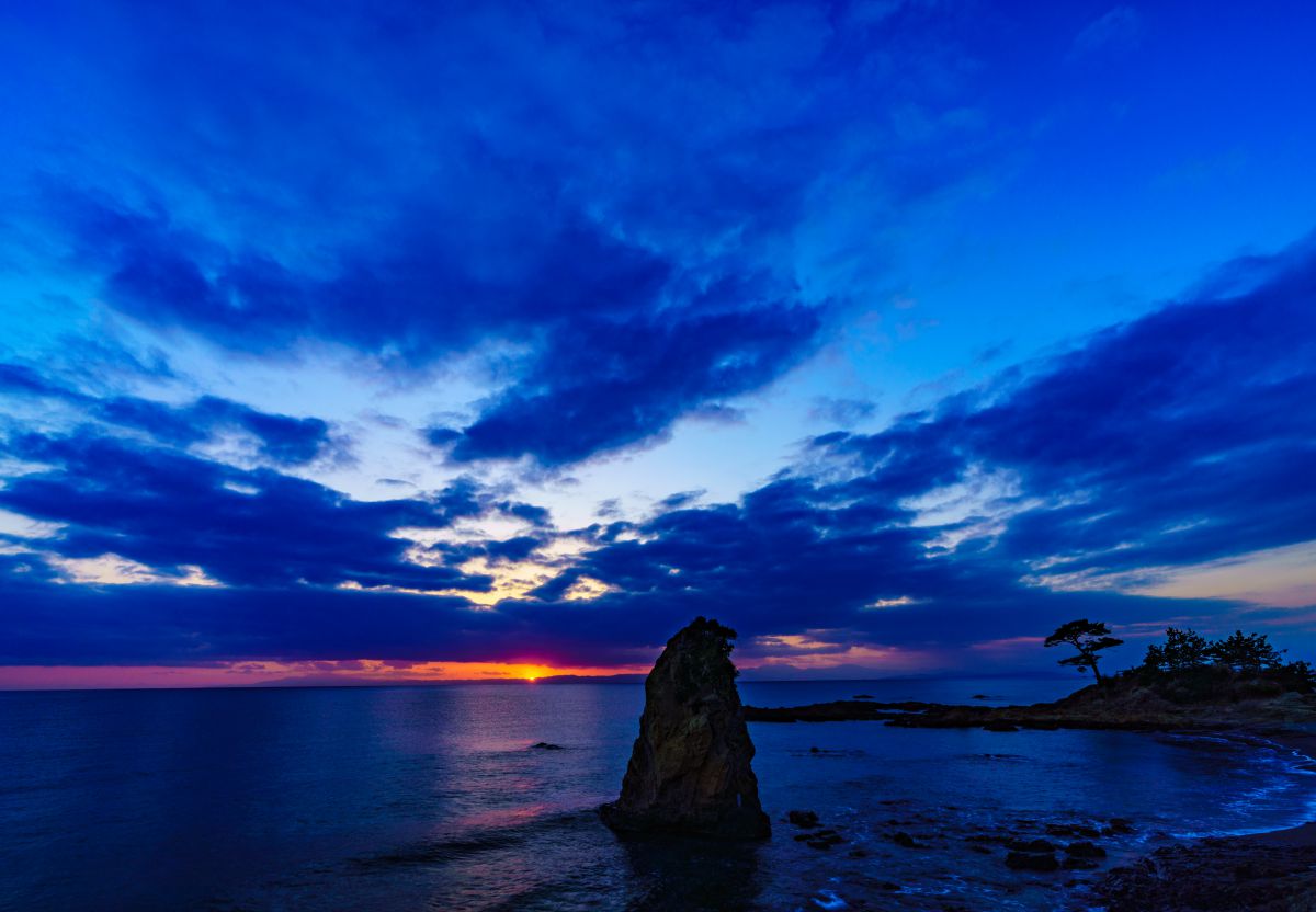 sunset blue | GANREF