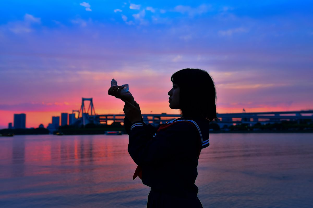 Seaside sunset | GANREF