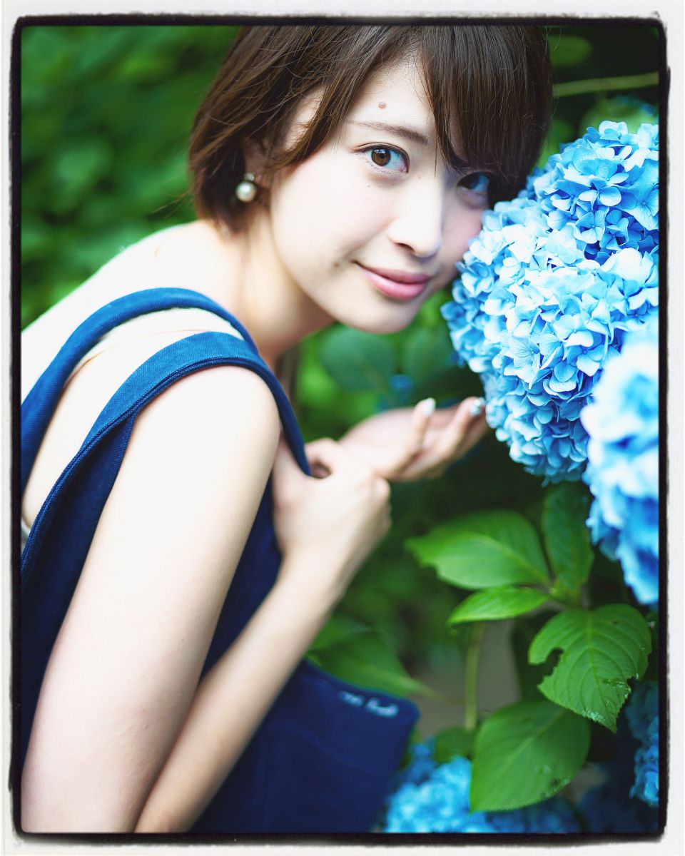 紫陽花 x ポートレート x 鎌倉 #001 | GANREF