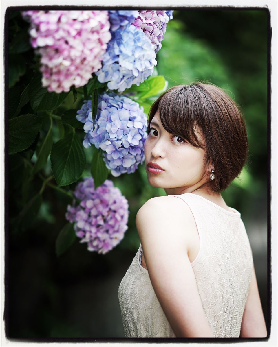 紫陽花 x ポートレート x 鎌倉 #008 | GANREF