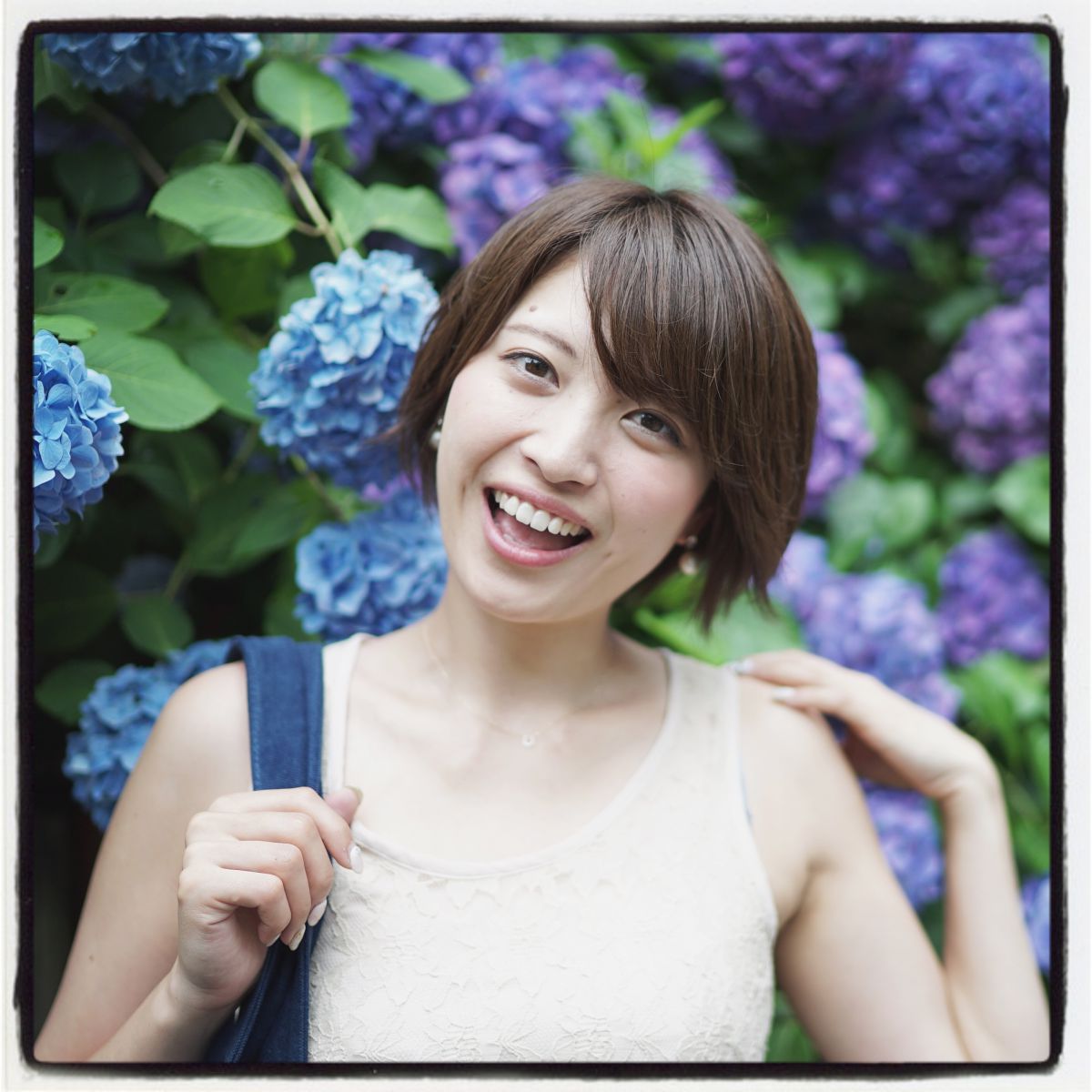 紫陽花 x ポートレート x 鎌倉 #005 | GANREF