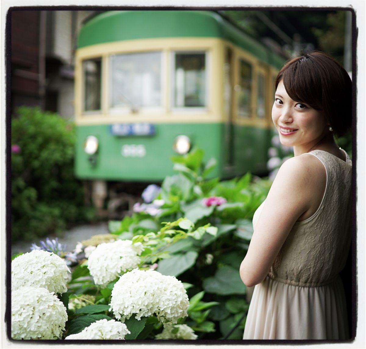 紫陽花 x ポートレート x 鎌倉 #014 | GANREF