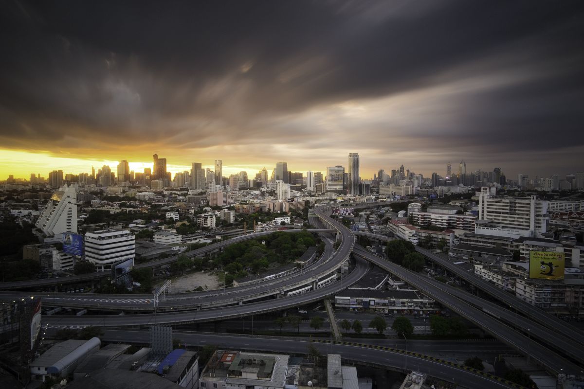 Bangkok before sunset | GANREF