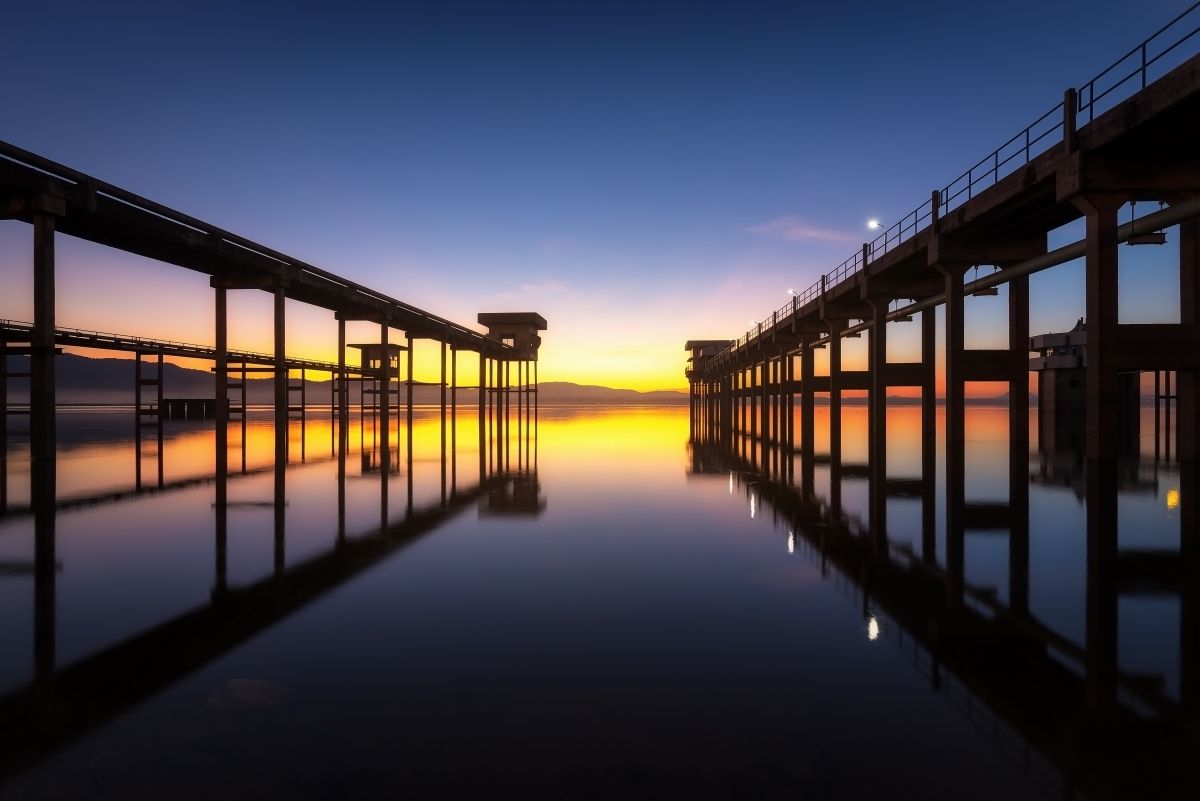 Natural landscape view at twilight | GANREF