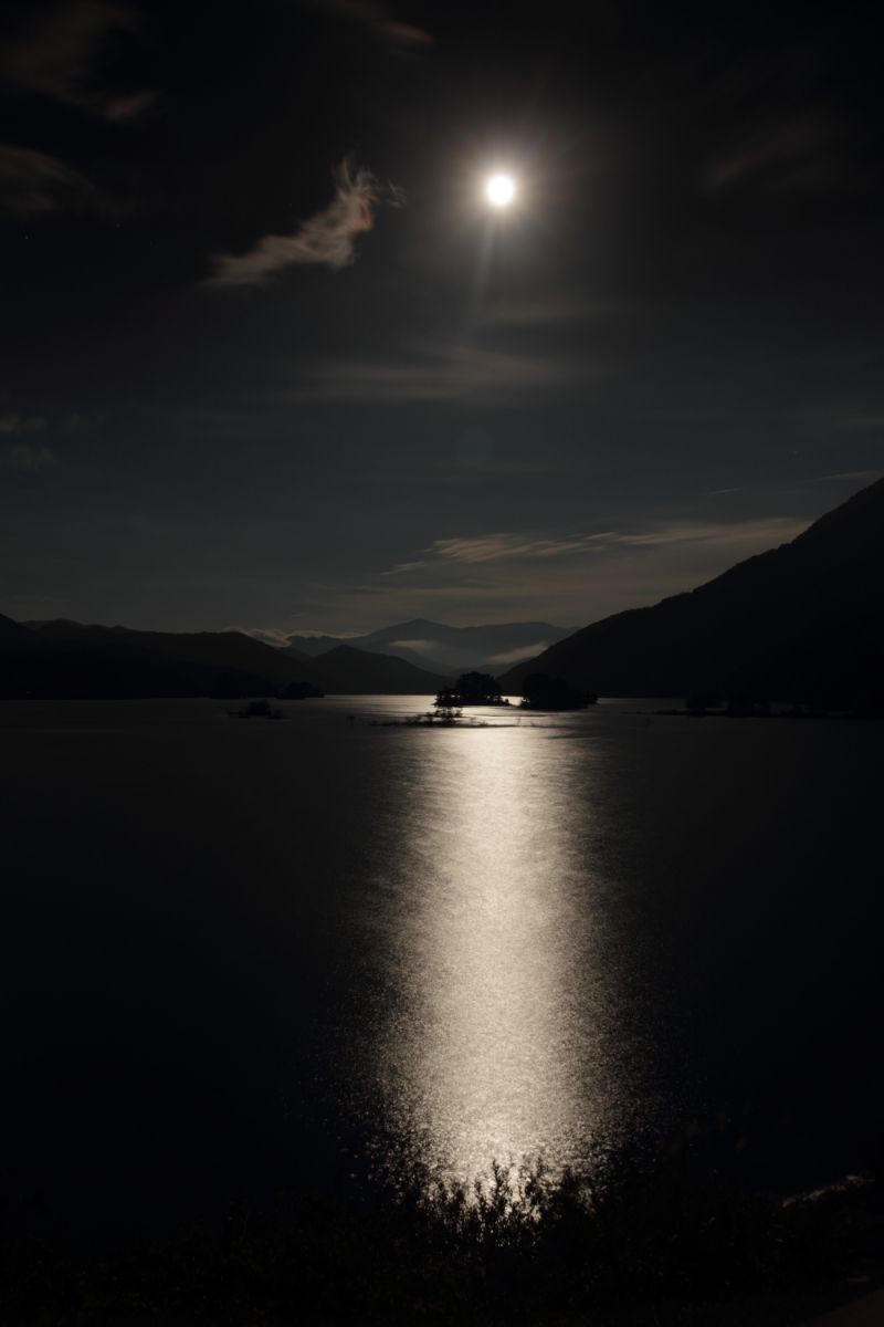 月照の秋元湖 | GANREF