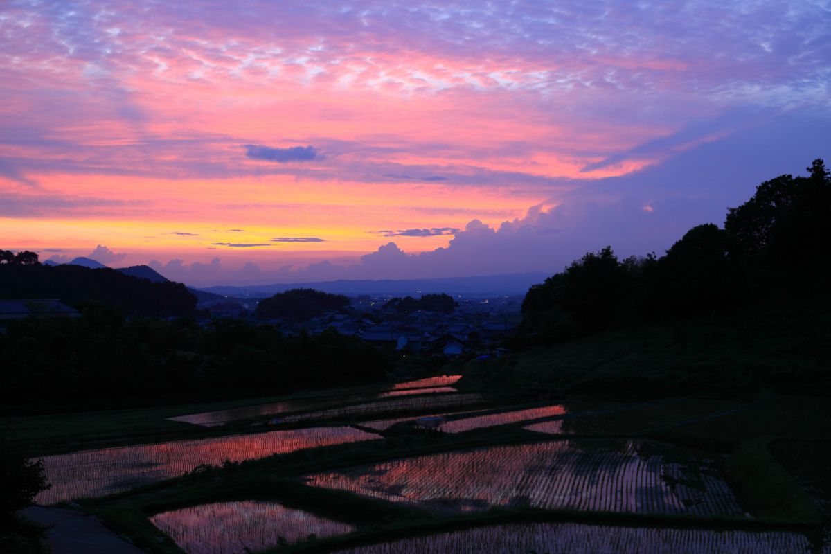 飛鳥 八釣 夕景 6／30 | GANREF
