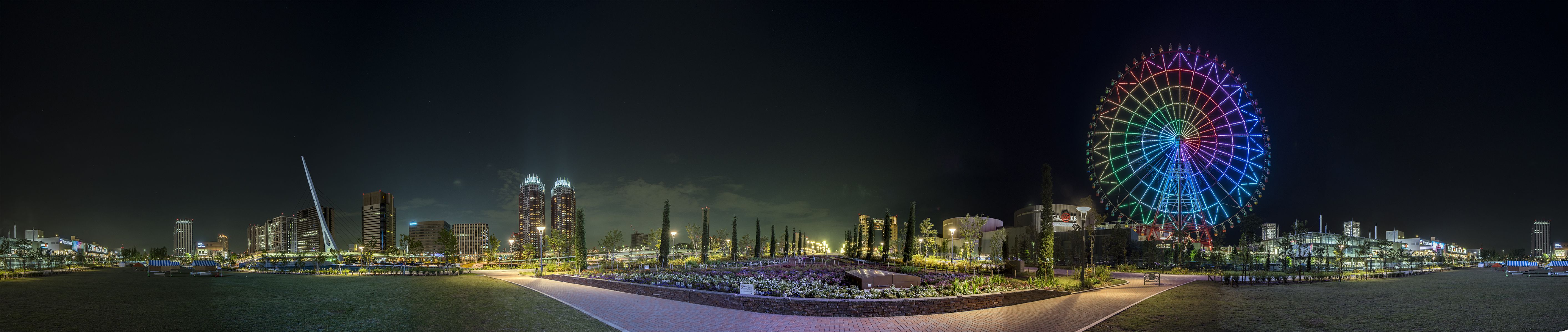 お台場夜景 360度パノラマ | GANREF