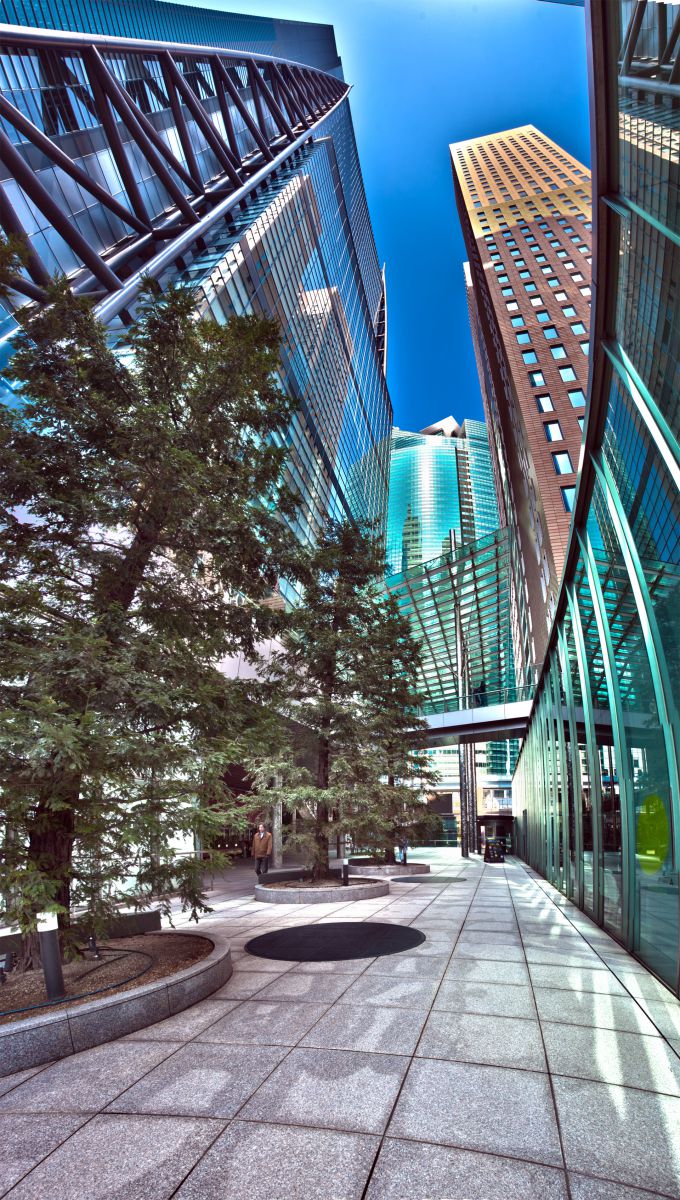 汐留～縦パノラマ(HDR) | GANREF