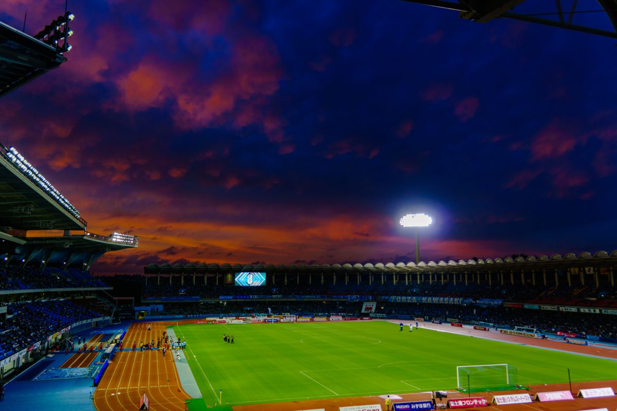 Beautiful sunset at Stadium2 | GANREF