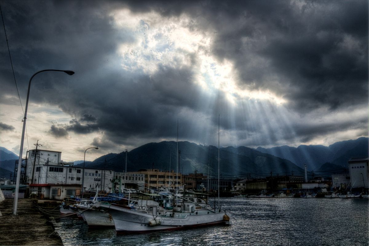 漁港 【HDR】 | GANREF