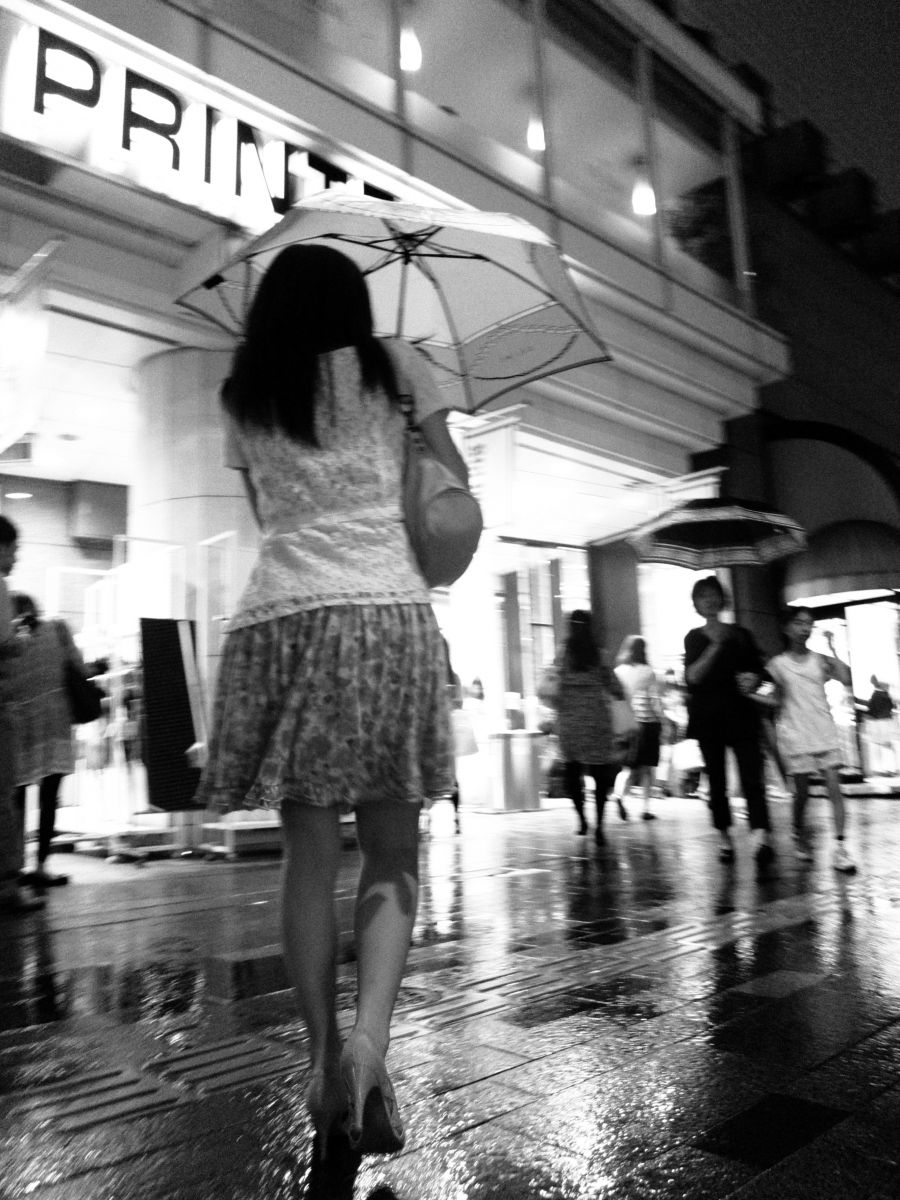 Ginza rainy | GANREF