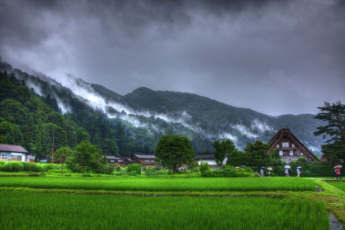 白川郷（HDR） | GANREF