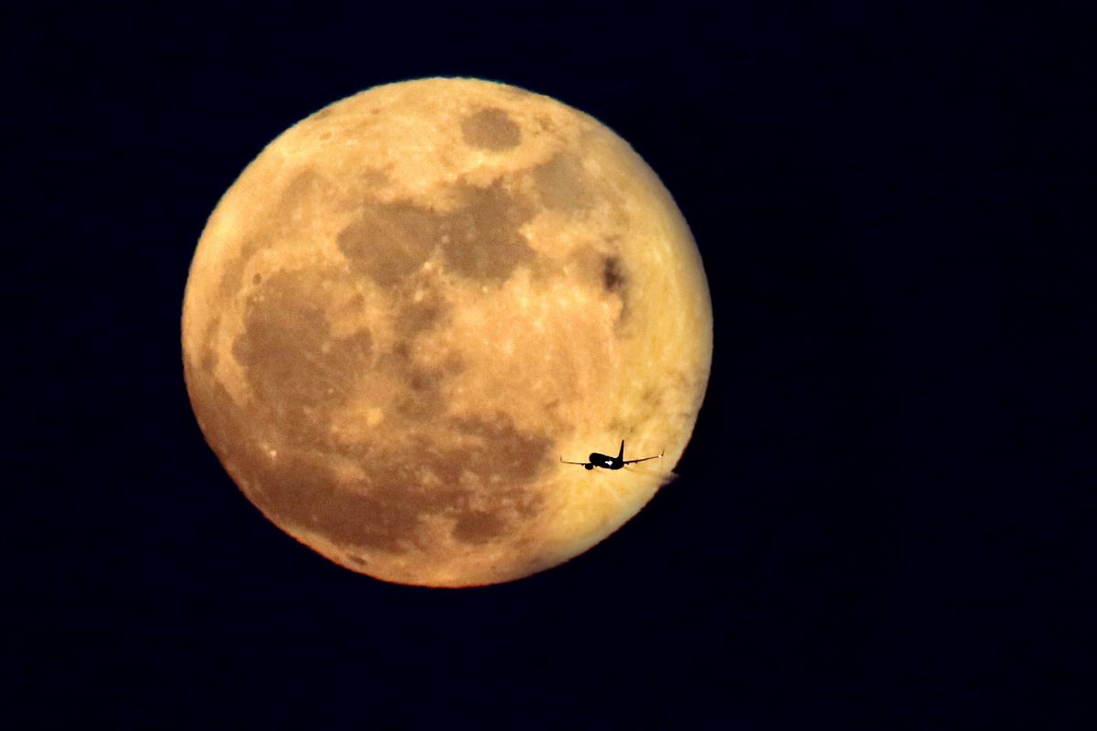 Flight to the full moon | GANREF
