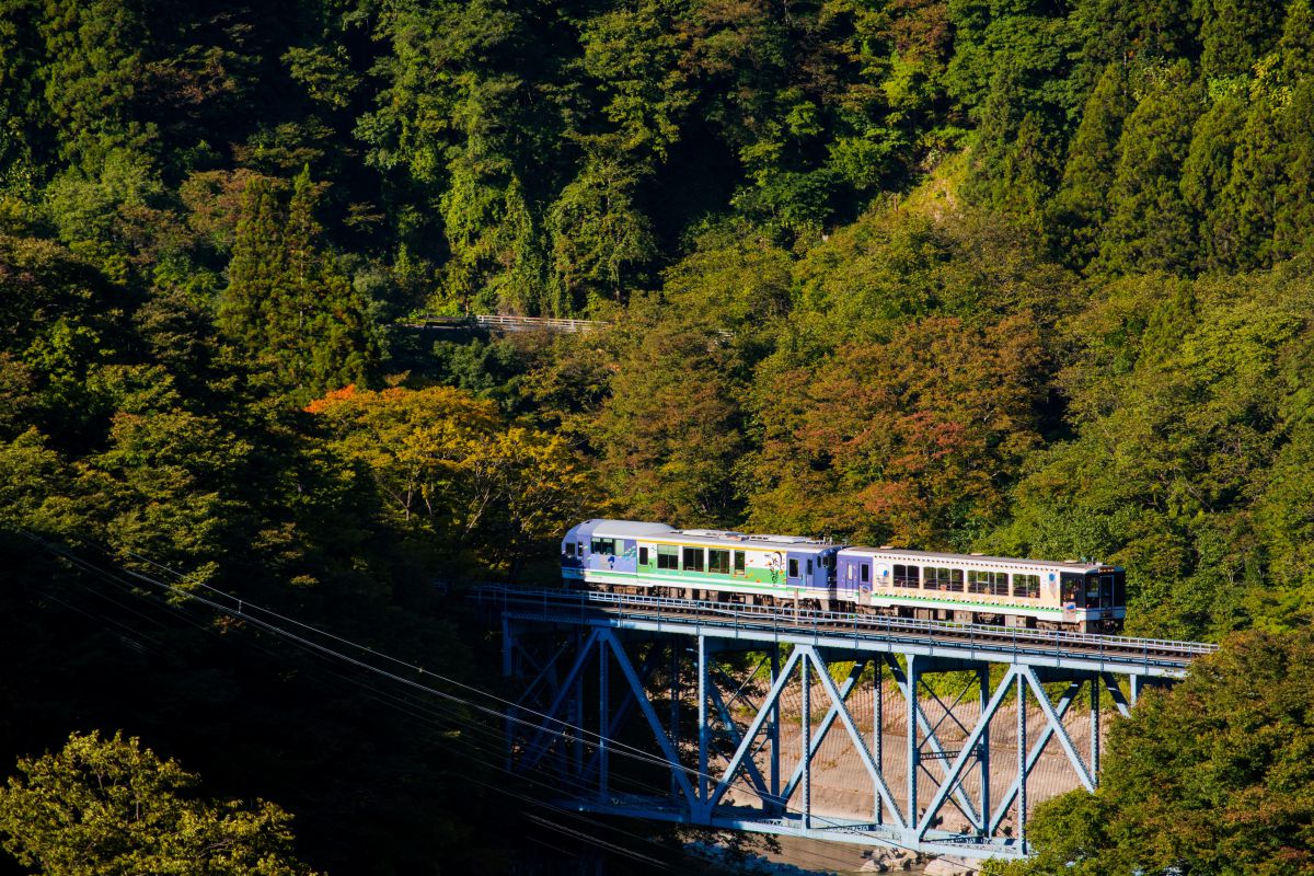 会津鉄道 AT351＋AT401 会津浪漫号 2 | GANREF