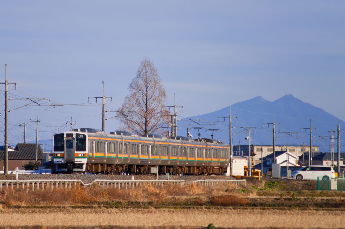 筑波山と213系 | GANREF