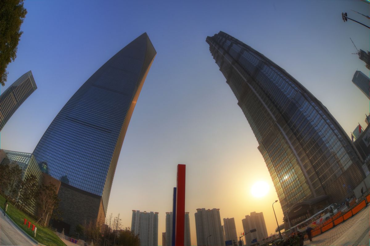 Pudong through Fisheye | GANREF