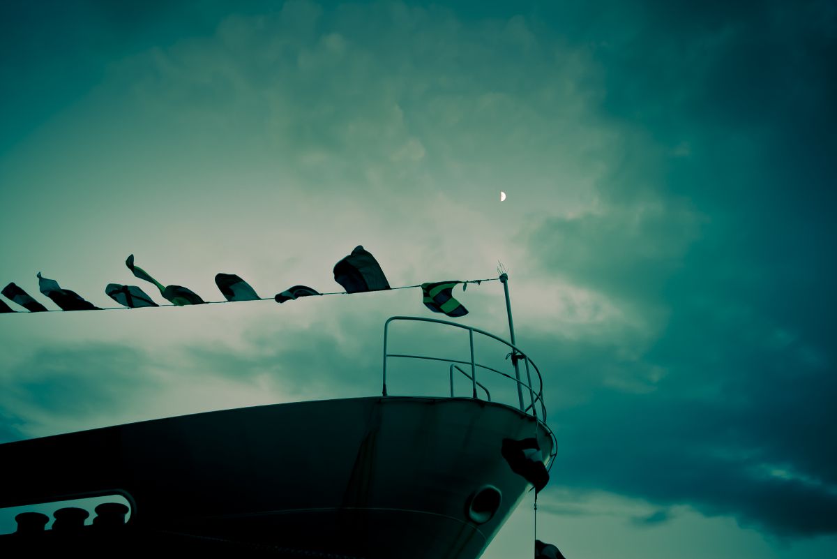 The Moon and Flags | GANREF