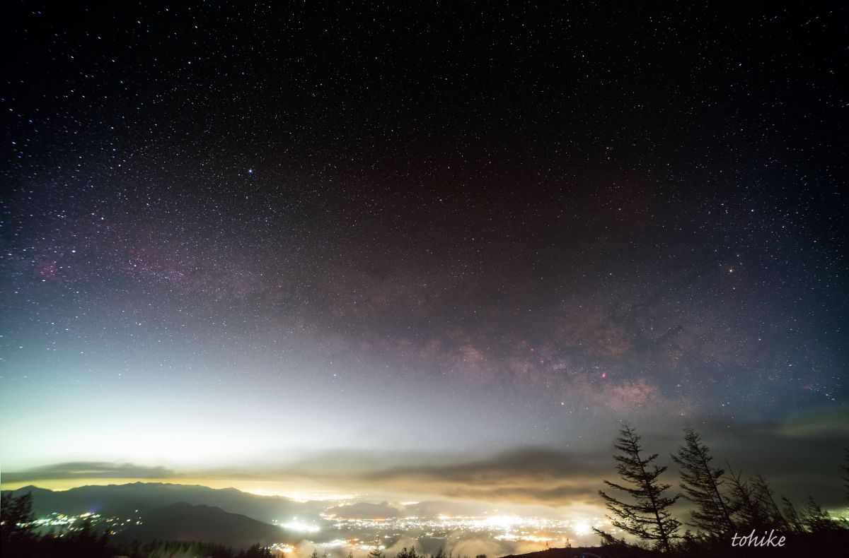 Milkyway above a sea of clouds | GANREF