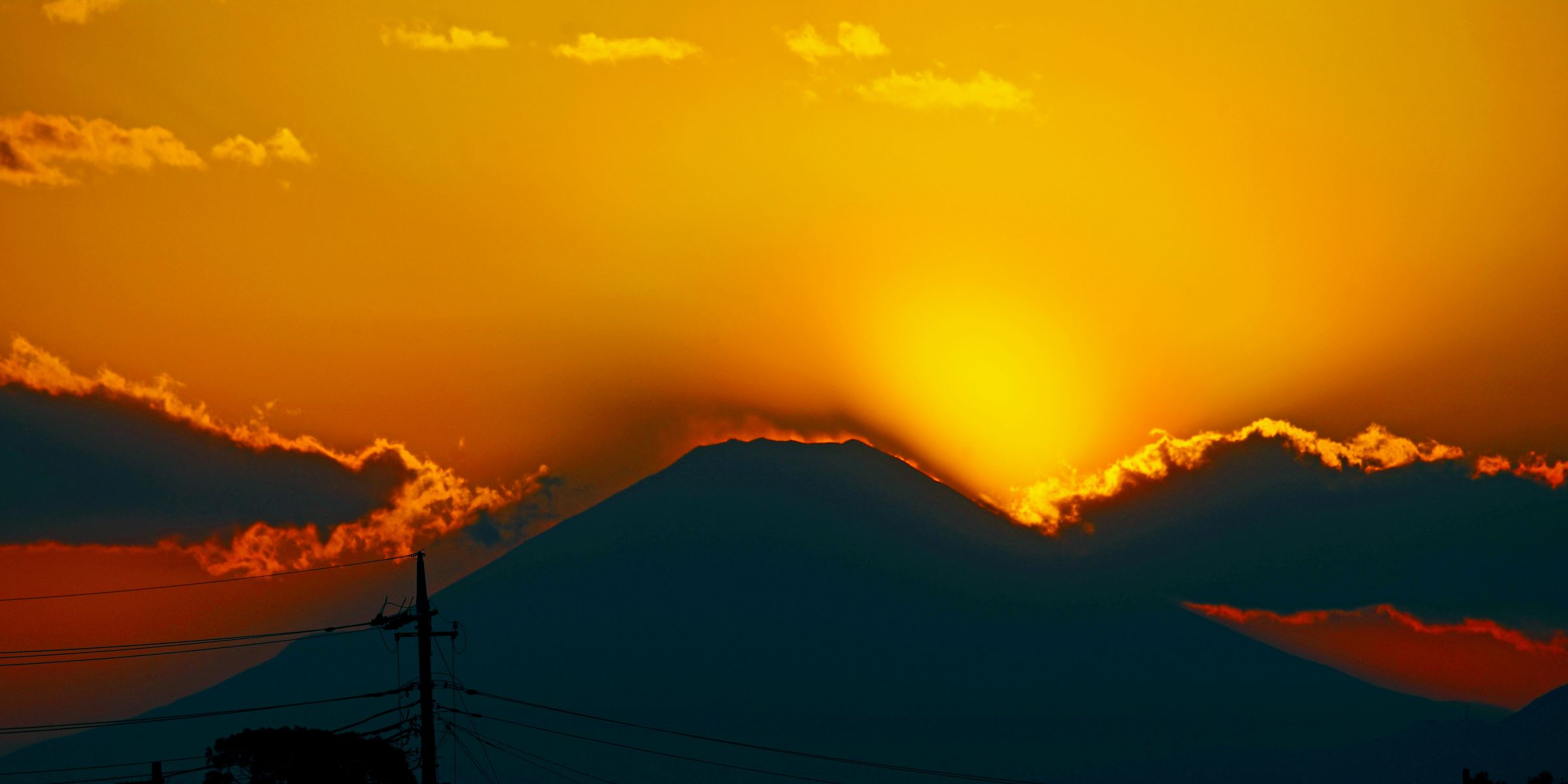 Shadow cast by Mt. Fuji | GANREF