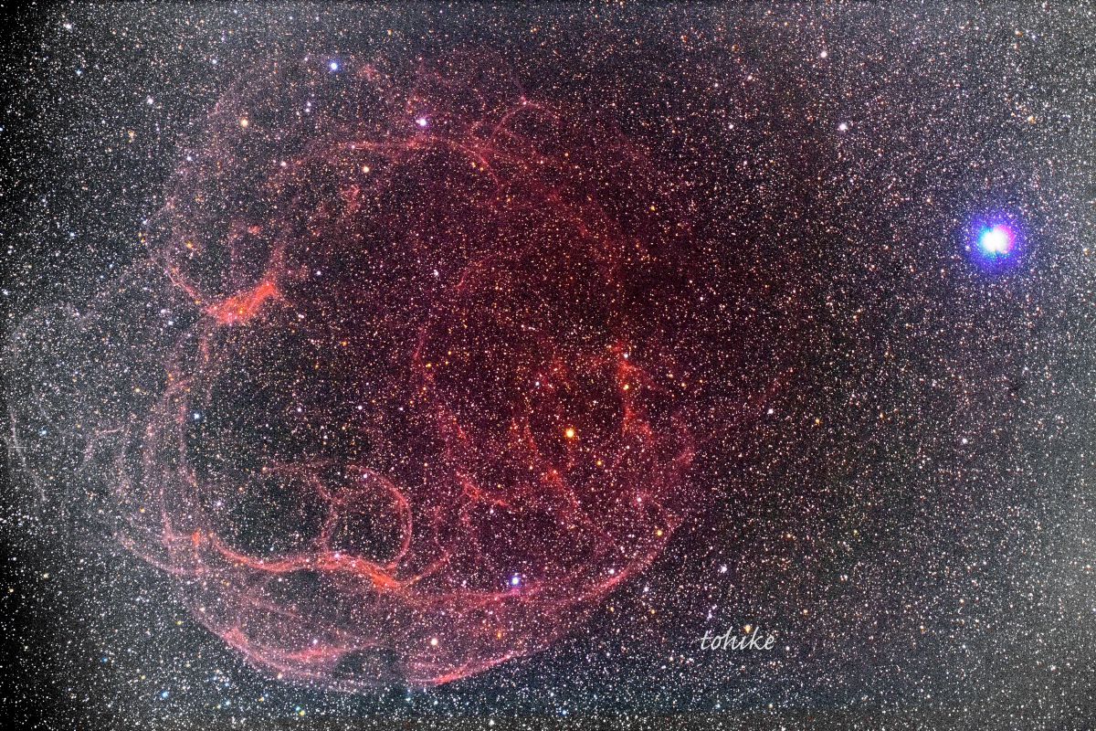 Supernova Remnant Sh2-240～coloring | GANREF