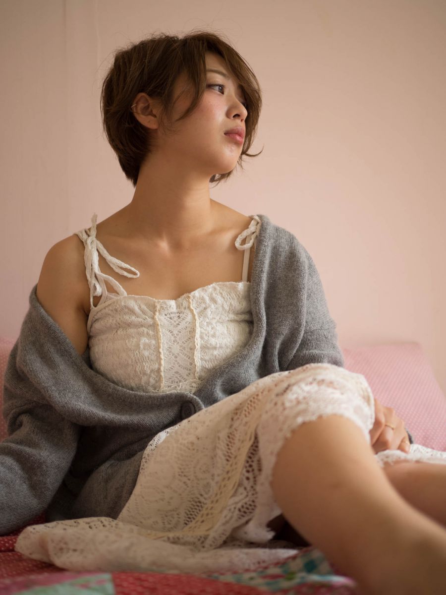 Staring out the window. | GANREF