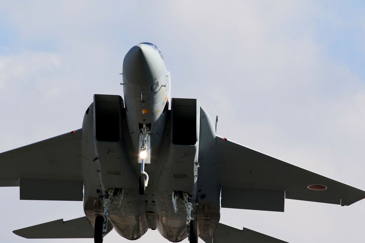 頭上通過 F-15J Eagle | GANREF