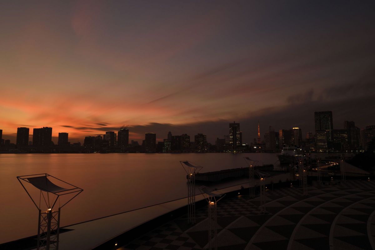 burning waterfront | GANREF