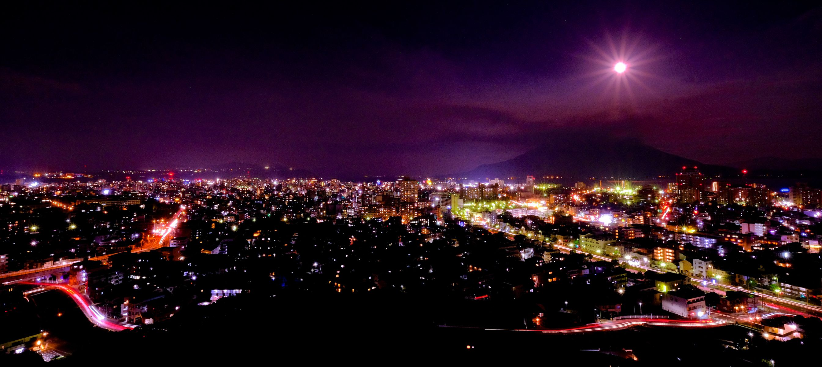 Full-moon on Sakurajima | GANREF