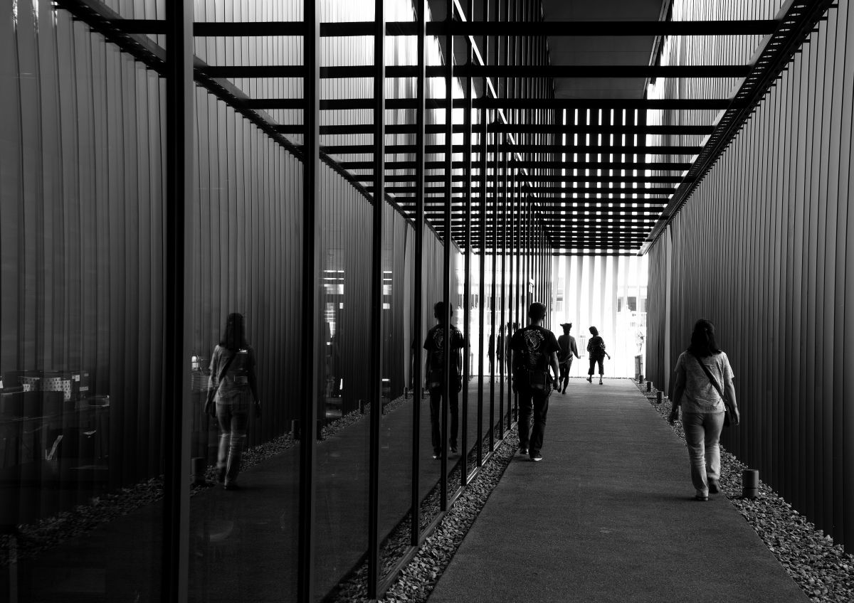 Aisle of a mirror | GANREF