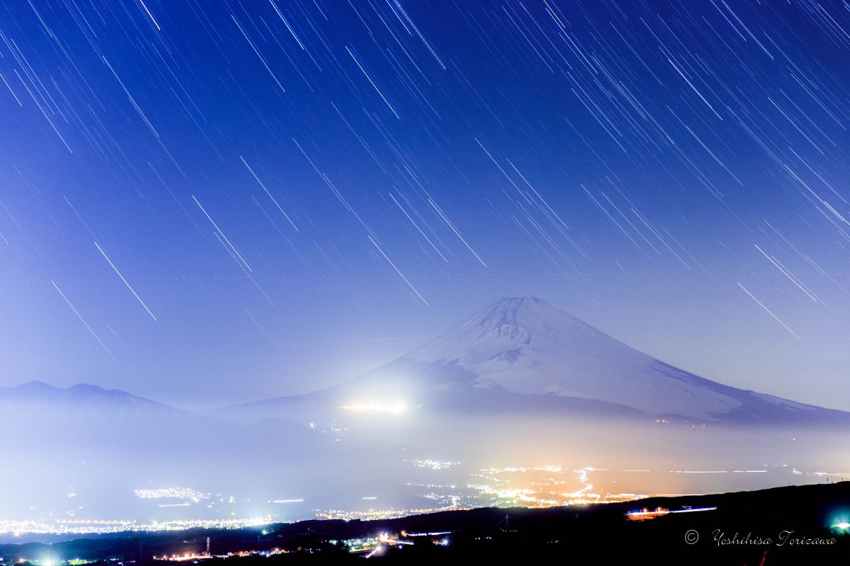 fuji Star Trail | GANREF
