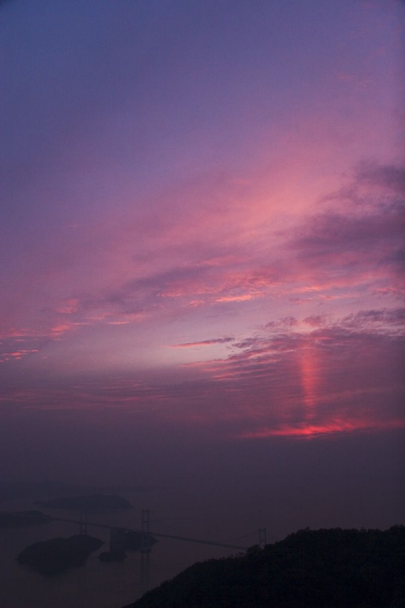しまなみ海道の夕焼け1 | GANREF